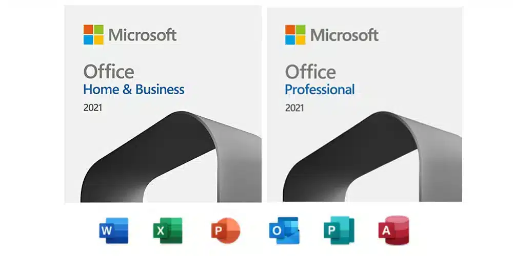 Microsoft Office 2021: Home & Business vs. Professional - Full ...